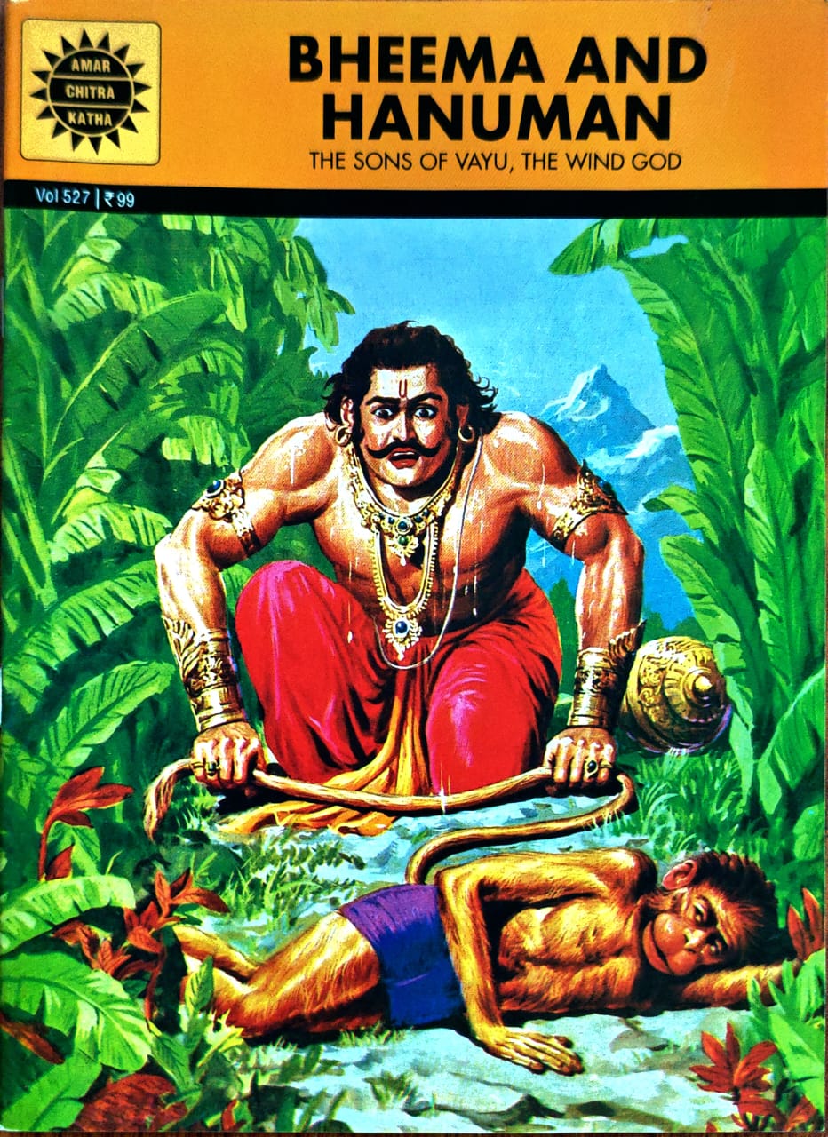 Bheema and Hanuman | Stories | Amar Chitra Katha | English Book ...